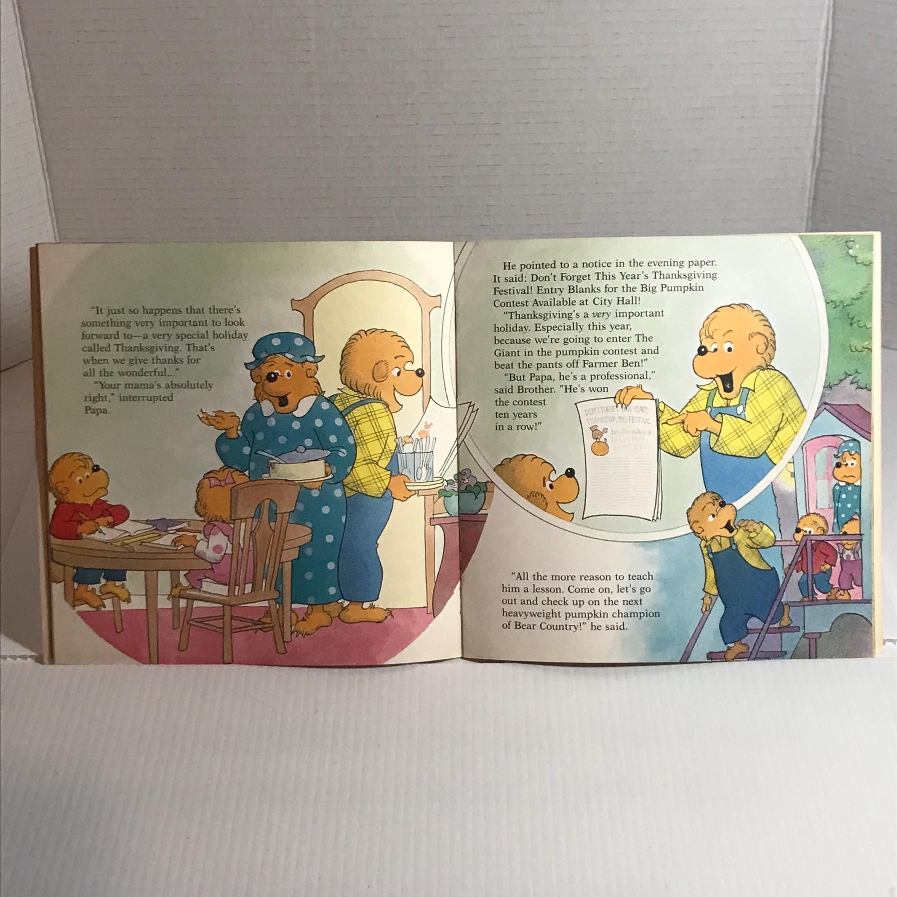 Vintage 1990 the Berenstain Bears and the Prize Pumpkin Paperback ...