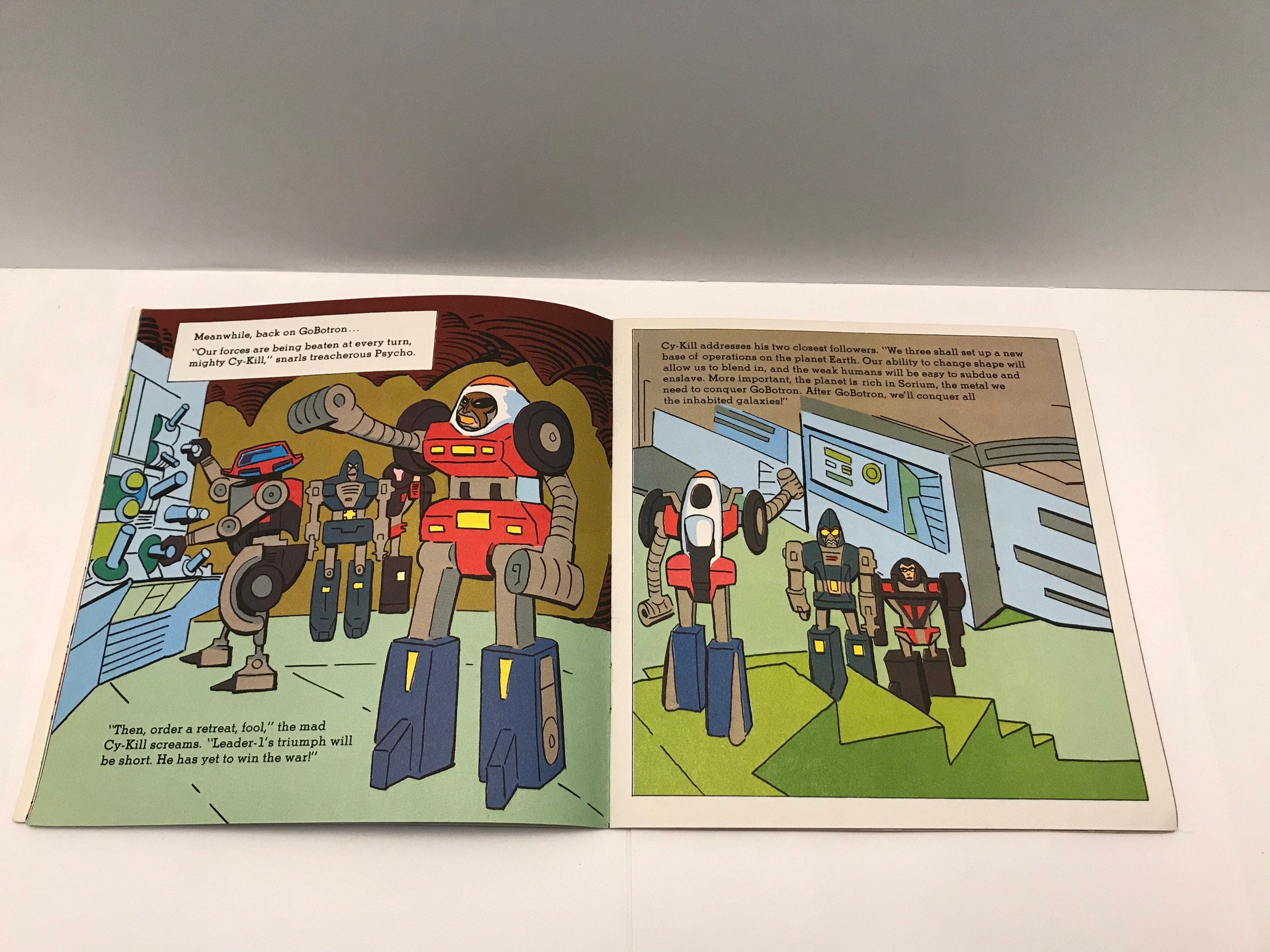 Vintage 1984 War of the Go Bots Paperback Children's Book Gobots - Etsy