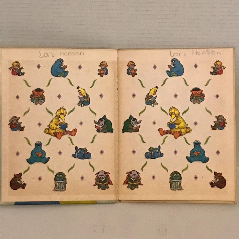 Vintage 1980 Spring Cleaning Bert and Ernie Children's Book Sesame ...