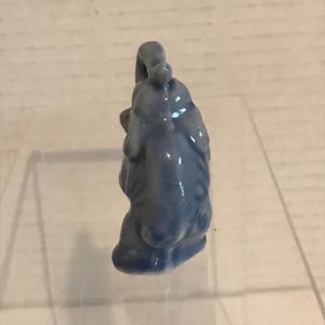 Vintage Blue Elephant Playing Saxophone Figurine Musical Figure Home ...