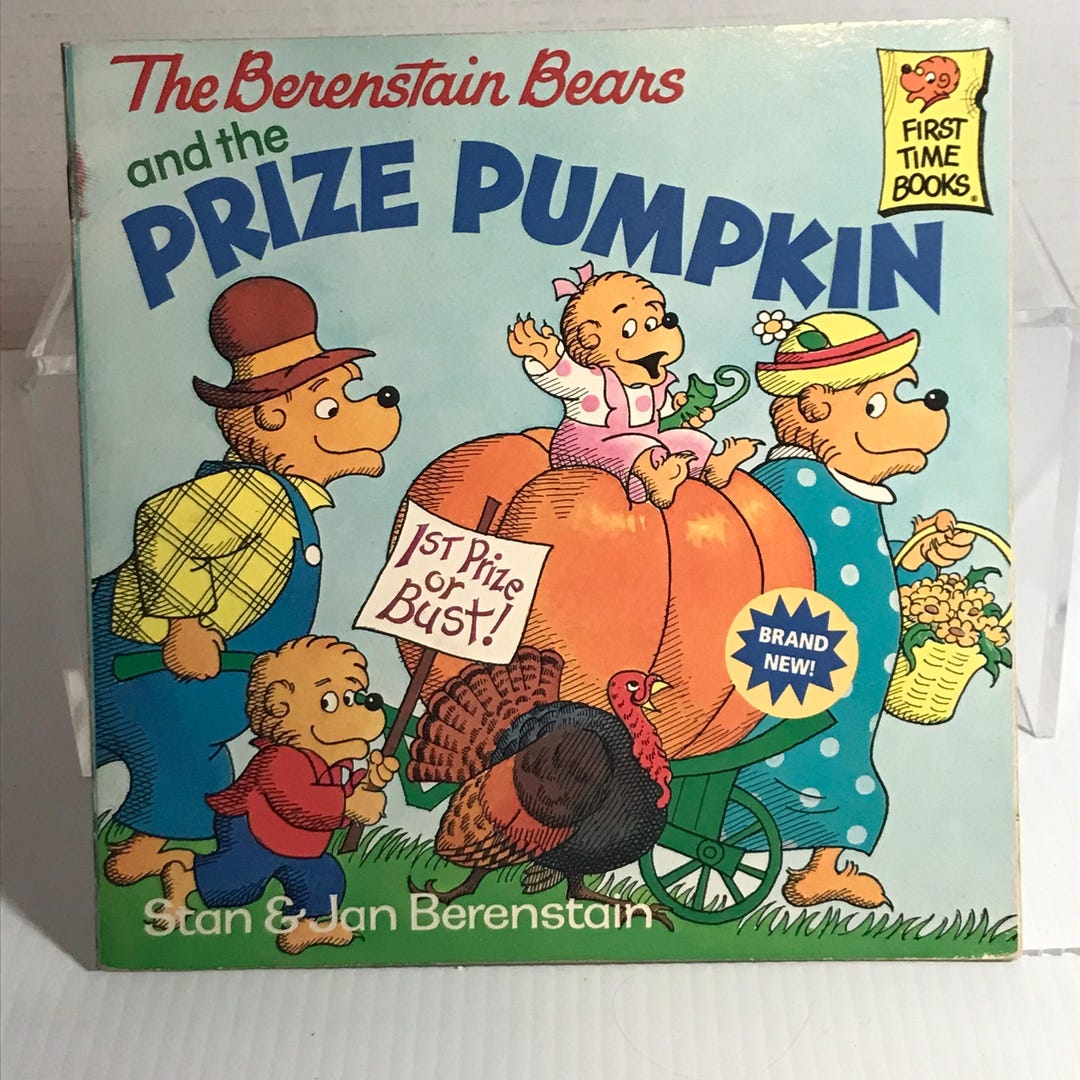 Vintage 1990 the Berenstain Bears and the Prize Pumpkin Paperback ...
