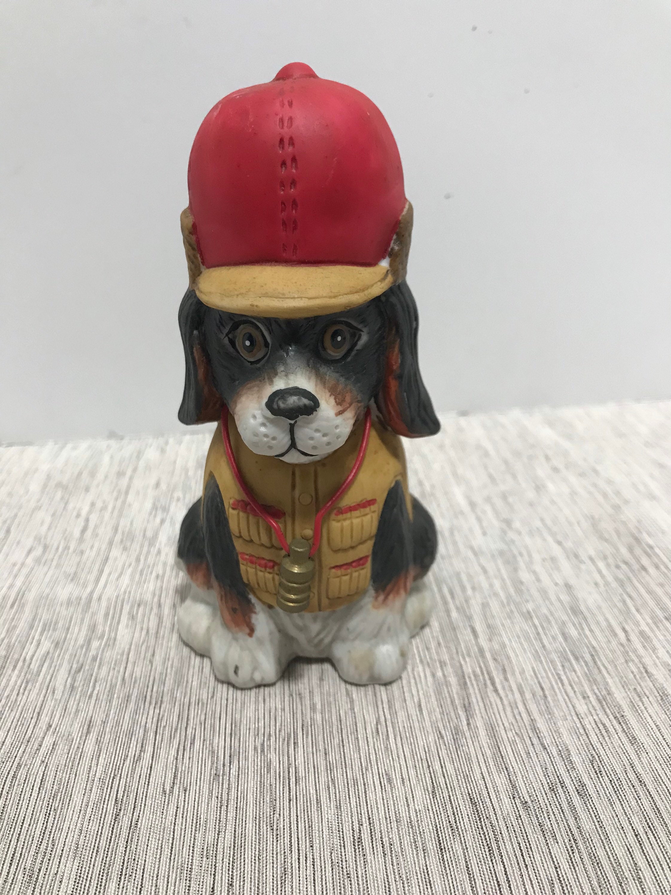 Vintage 1980s Jasco Hunting Hound Dog Coin Bank | Etsy