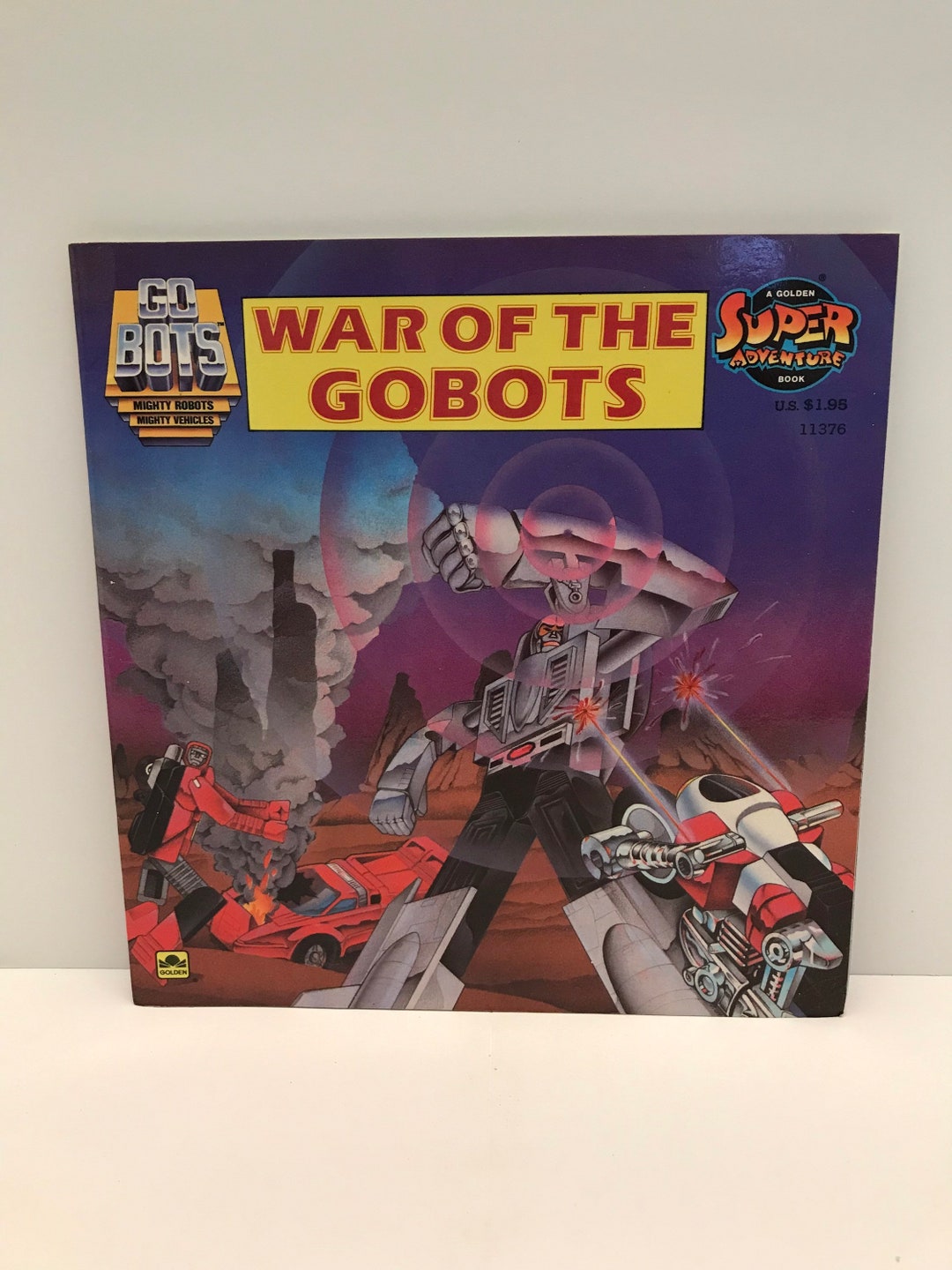 Vintage 1984 War of the Go Bots Paperback Children's Book Gobots ...