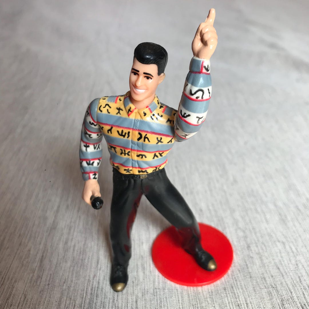 Vintage 1990 Danny Wood NKOTB New Kids on the Block Posable Figure With ...