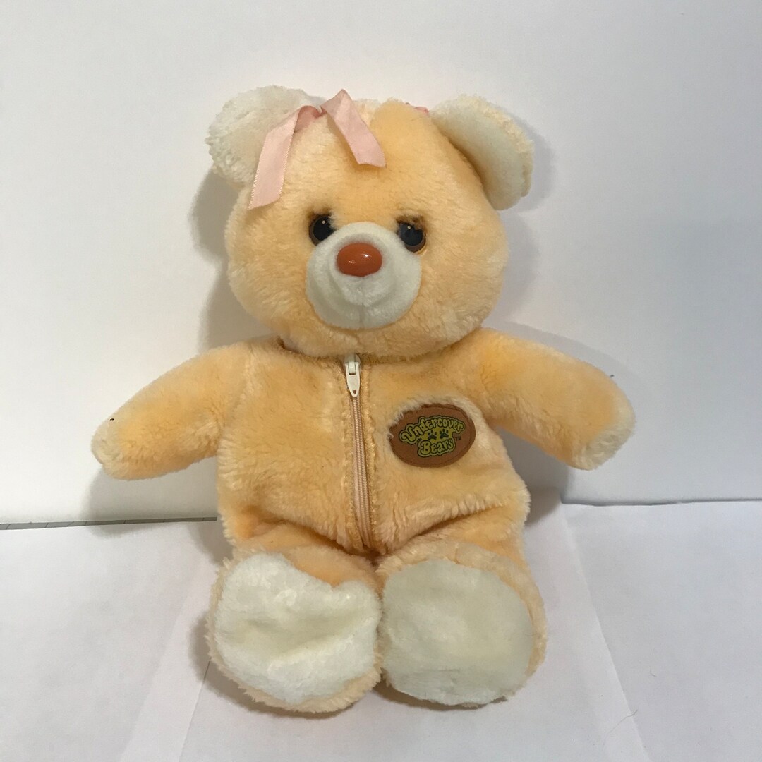 1980s Undercover Bears Stuffed Animal by Tomy - Etsy