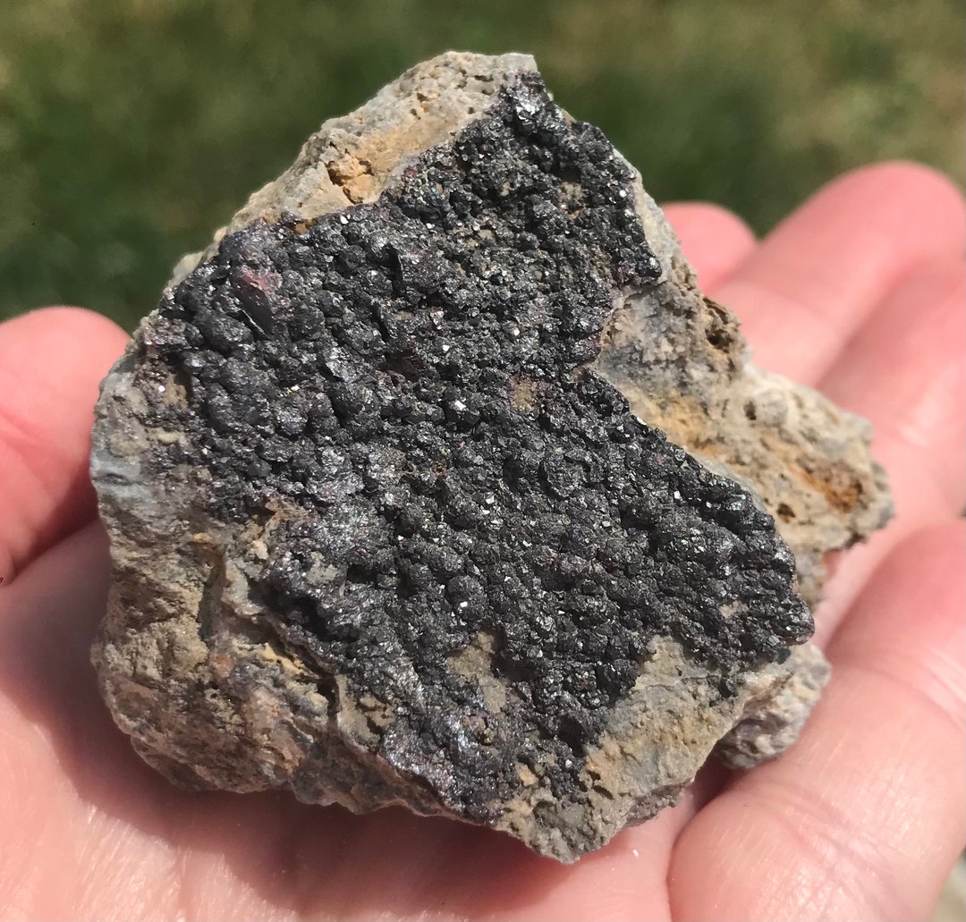 Quartz With Calcite and Goethite Specimen From Garden Park Colorado - Etsy
