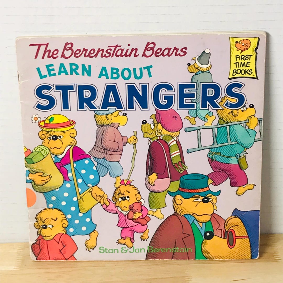 Vintage 1985 the Berenstain Bears Learn About Strangers Paperback ...