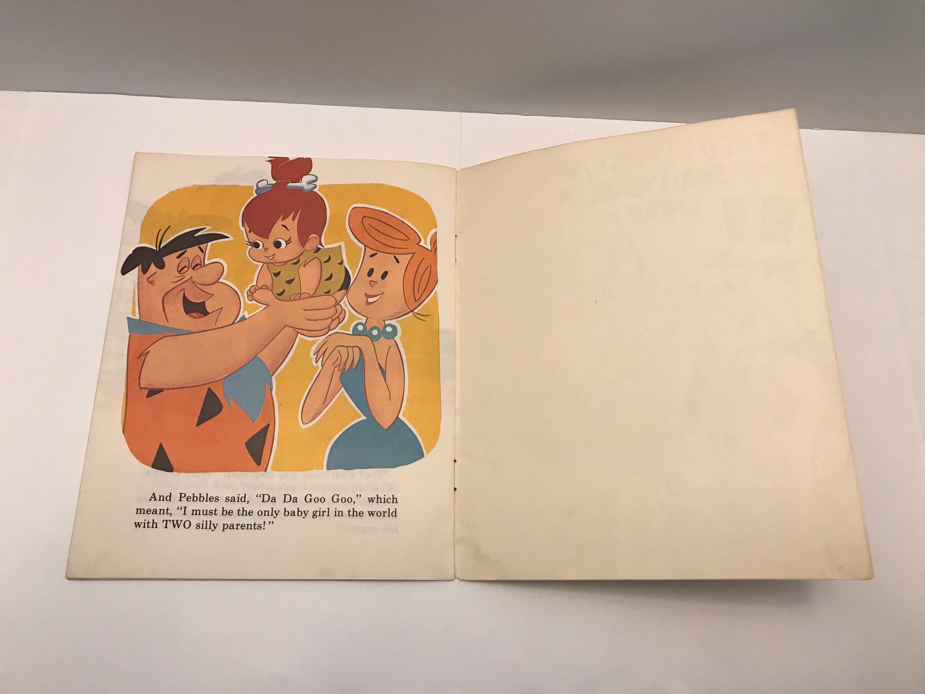 Vintage 1972 Fred Flintstone and the Snallygaster Show Paperback ...