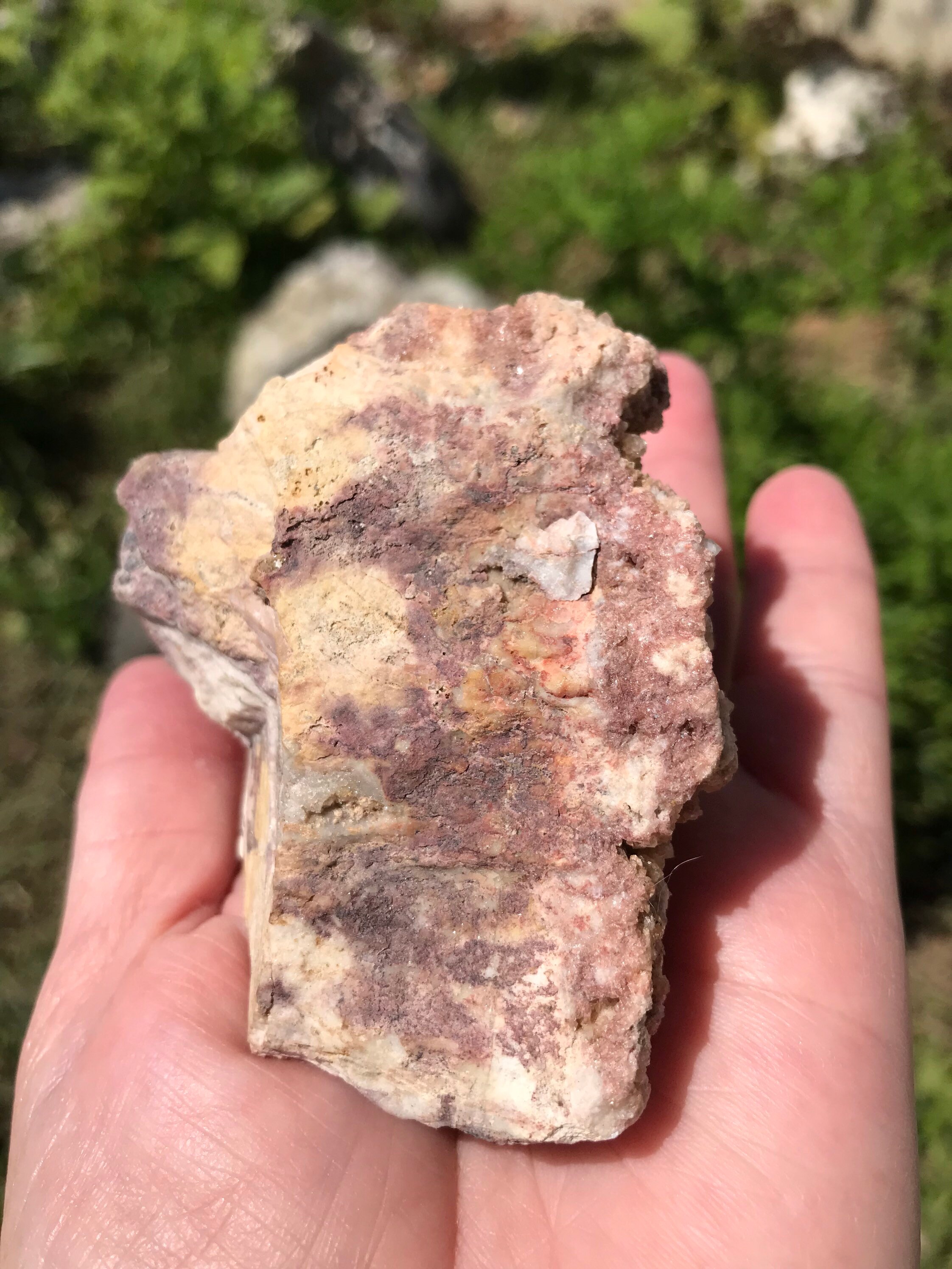 Alunite Trigonal Sulfate Crystal Cluster From Montoni Livorno Italy ...