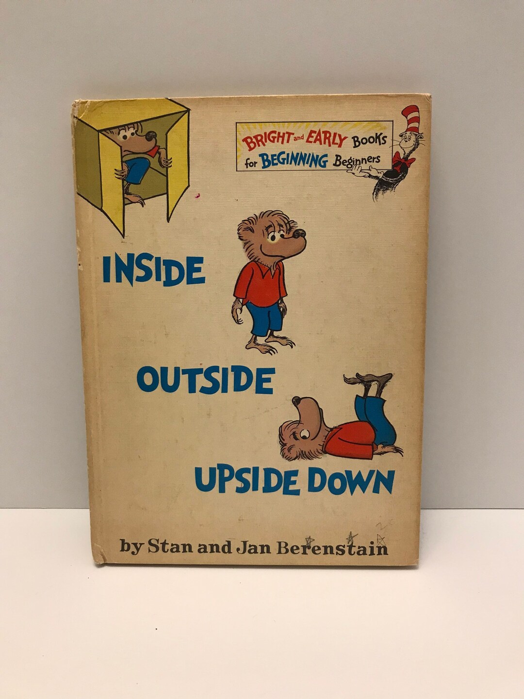 Vintage 1968 Inside Outside Upside Down by Stan and Jan Berenstain ...
