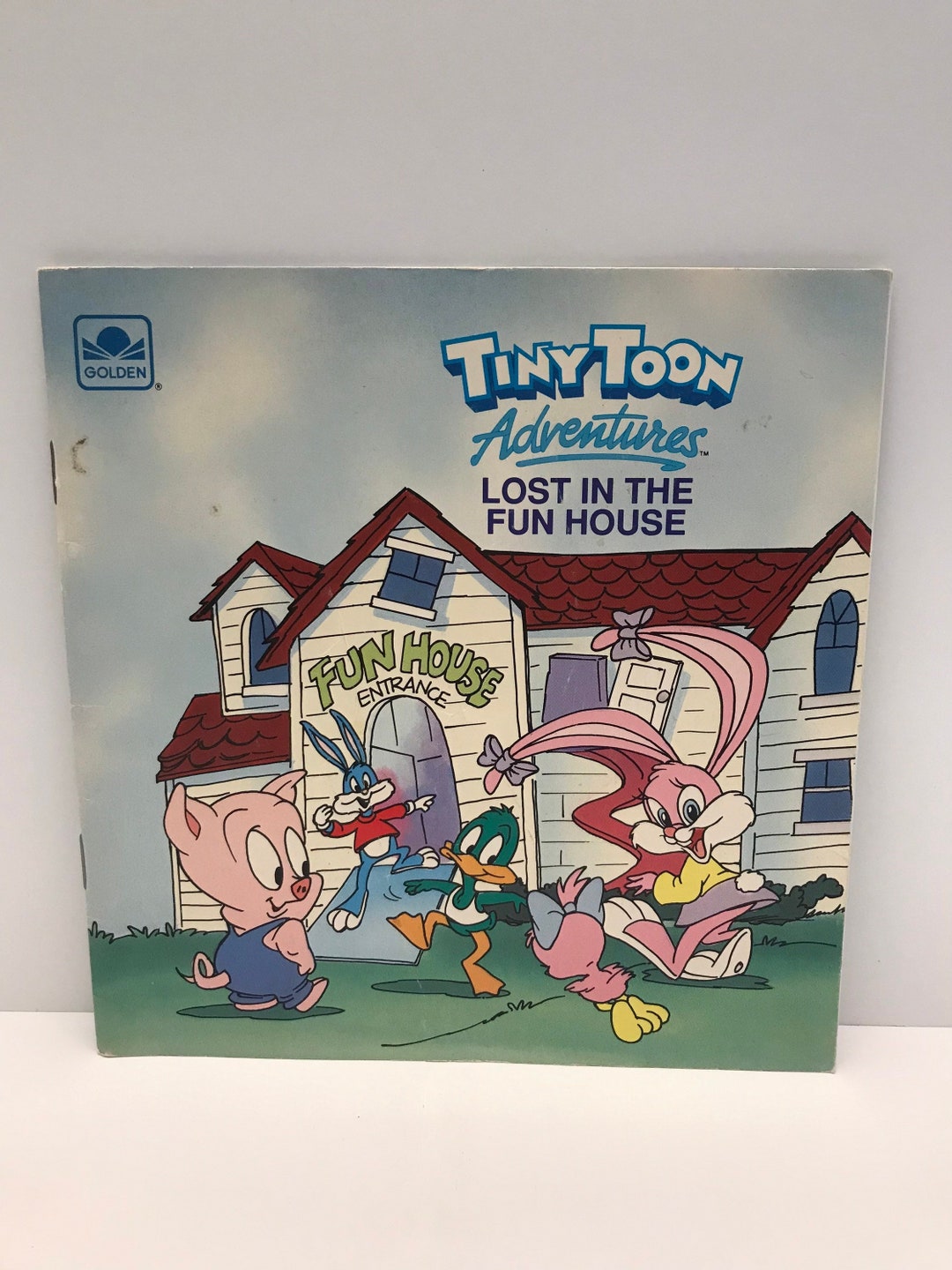 Vintage 1990 Tiny Toon Adventures Lost in the Fun House Paperback ...