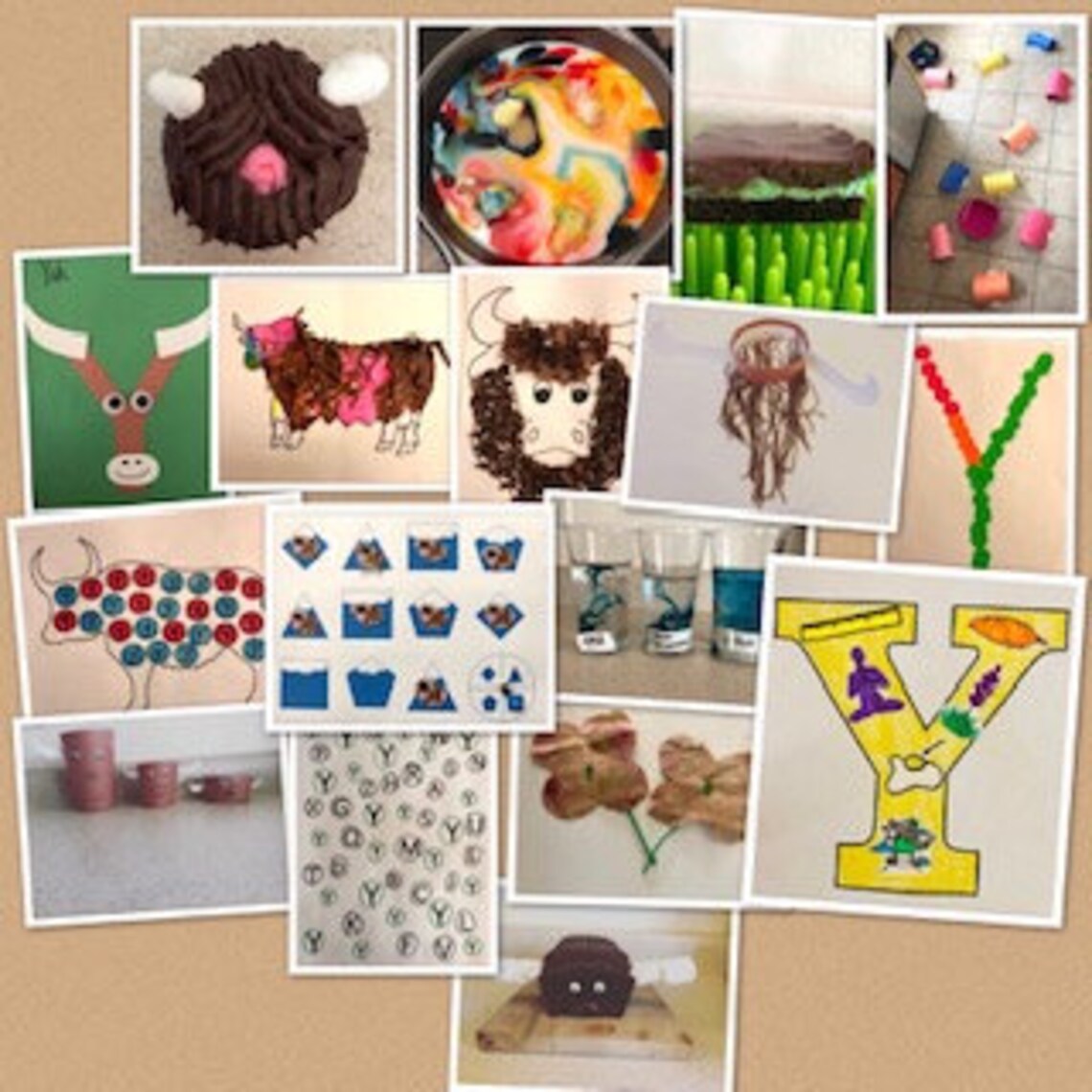 Y is for Yak Activity Booklet - Etsy