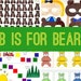 B is for Bear Activity Booklet - Etsy