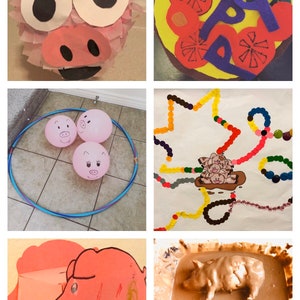 P is for Pig Activity Booklet - Etsy