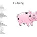 P is for Pig Activity Booklet - Etsy