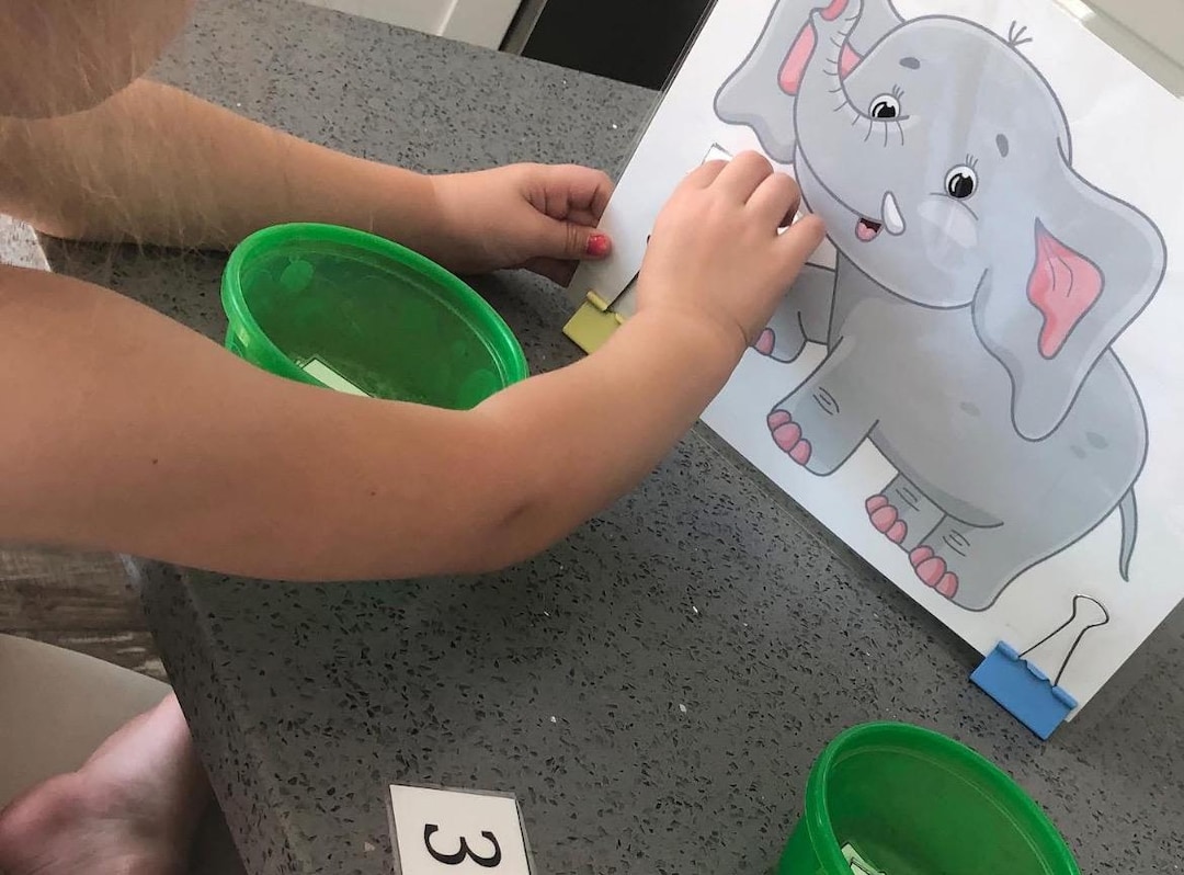 E is for Elephant Activity Booklet - Etsy