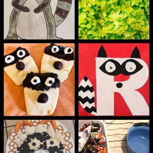 R is for Raccoon Activity Booklet - Etsy