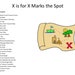 X is for X Marks the Spot Activity Booklet - Etsy