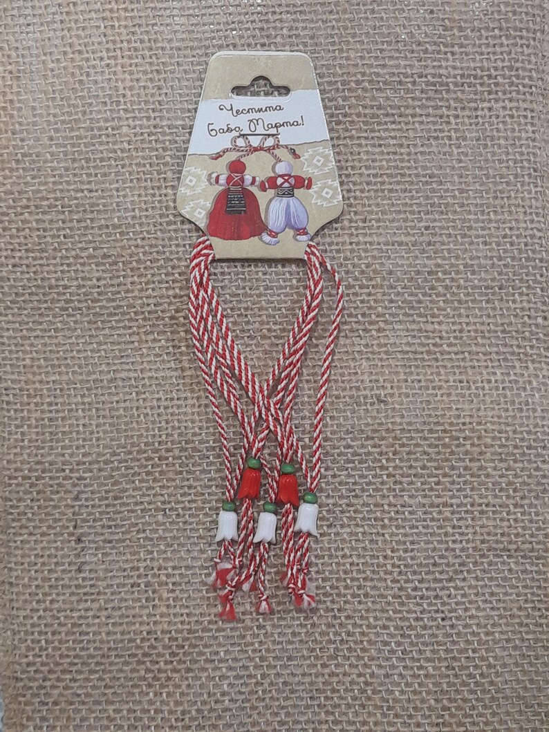 5 Martenisas Bracelet Martenitsa Bulgarian Marteniza Baba Marta Day ...