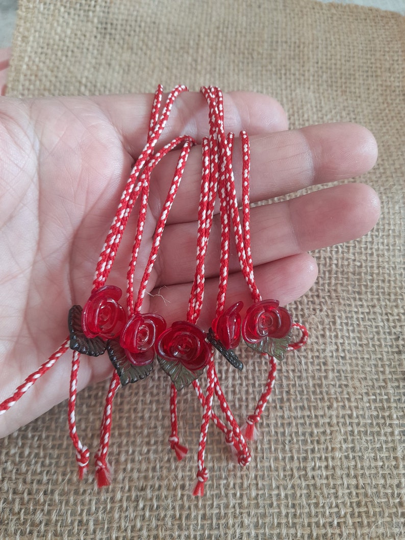 5 Martenisas Bracelet Martenitsa Bulgarian Marteniza Baba Marta Day ...