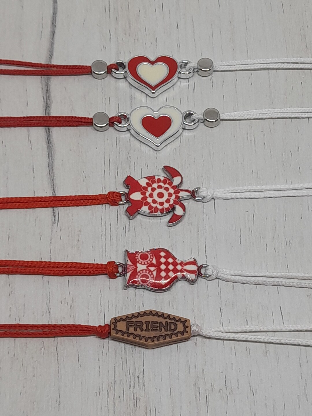Bulgarian Martenitsa Bracelet Handmade Marteniza Baba Marta Day ...