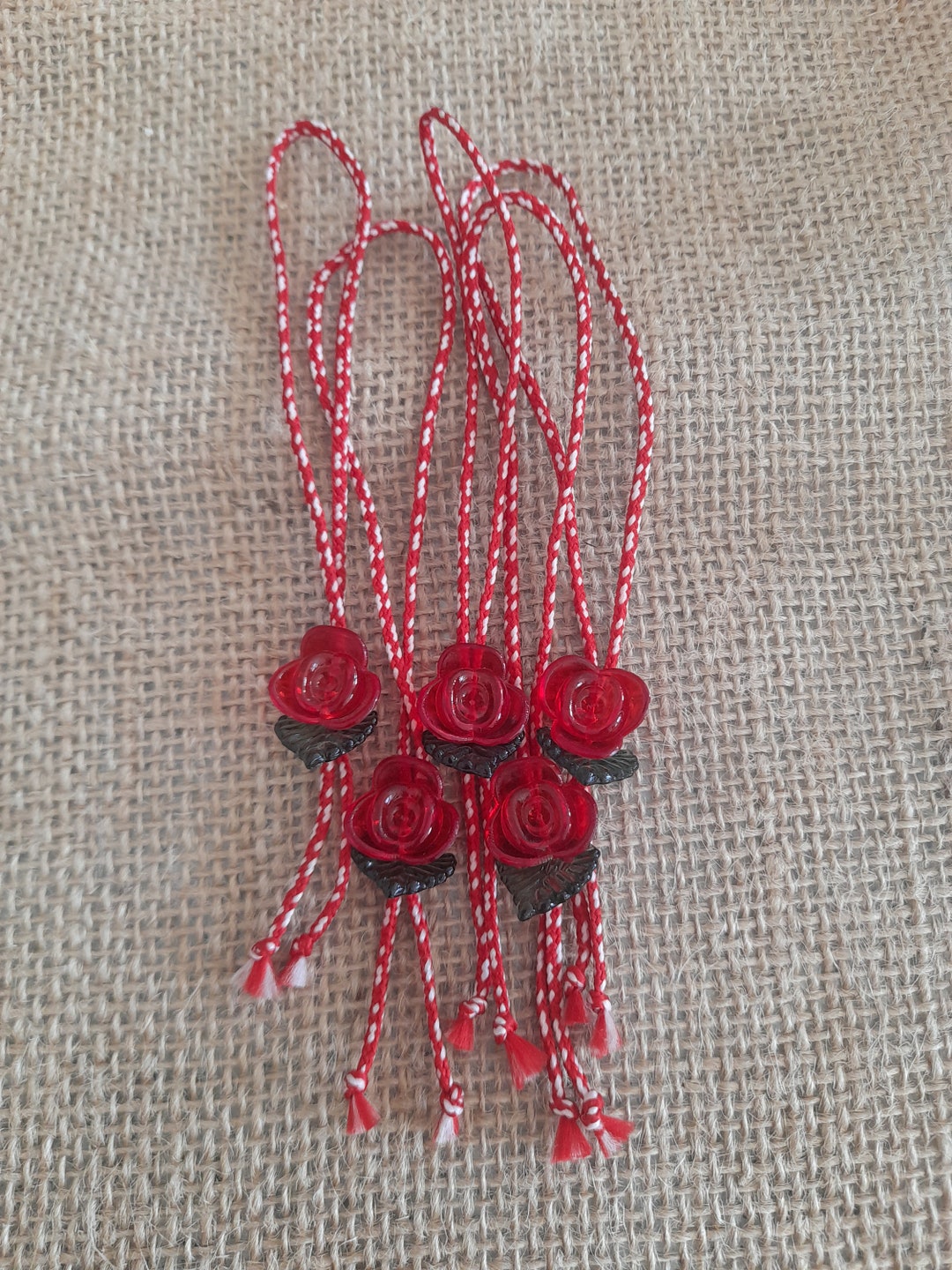 5 Martenisas Bracelet Martenitsa Bulgarian Marteniza Baba Marta Day ...