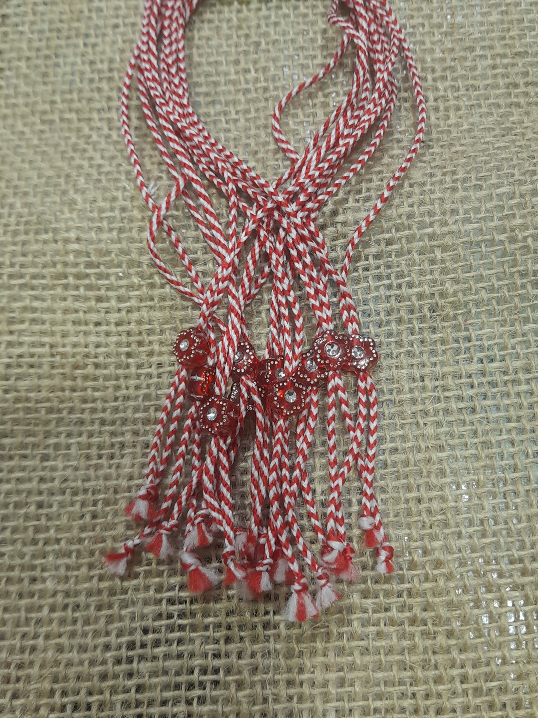 10 Martenisas Bracelet Martenitsa Bulgarian Marteniza Baba Marta Day ...