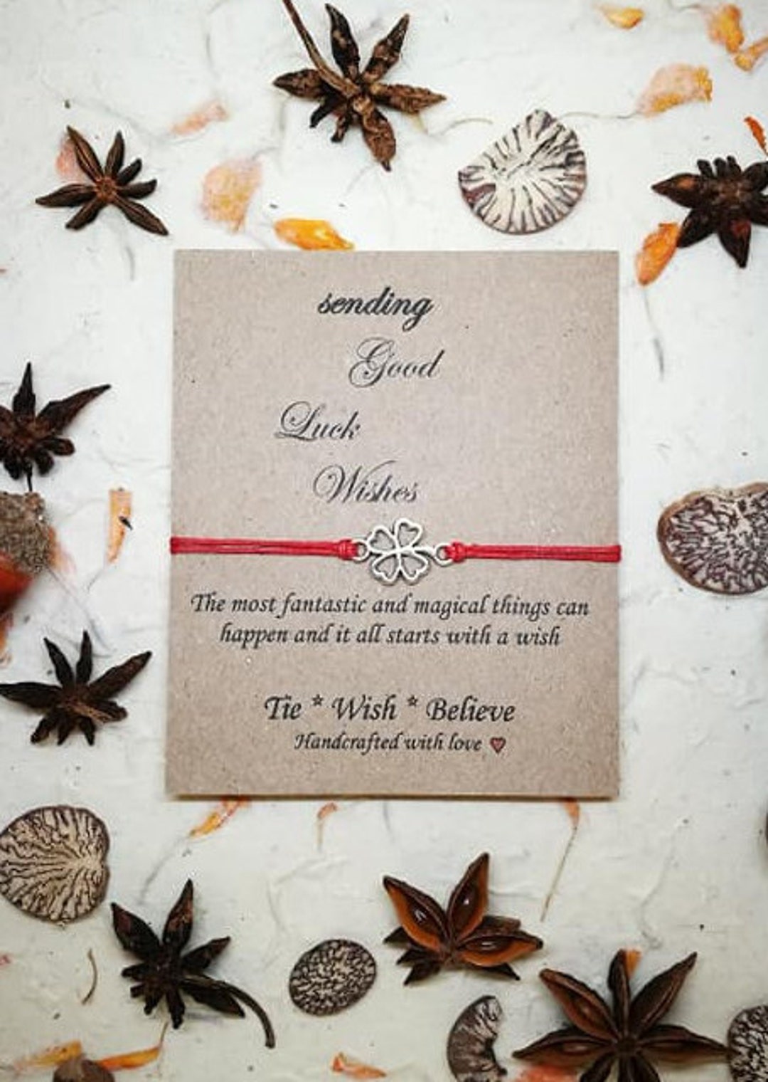 Lucky Shamrock Wish Bracelet Good Luck Bracelets for Women Men ...