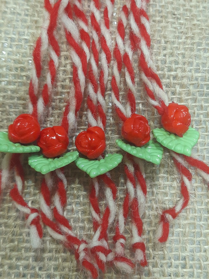 5 Martenisas Bracelet Martenitsa Bulgarian Marteniza Baba Marta Day ...