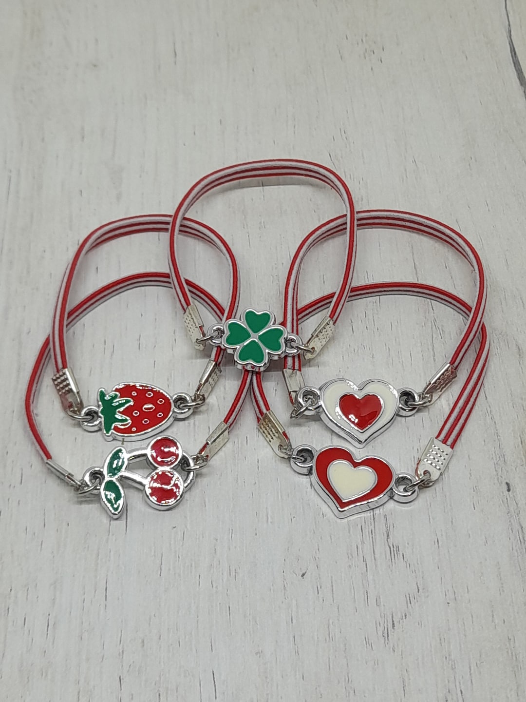1 Martenisas Bracelet Martenitsa Bulgarian Marteniza Baba Marta Day ...