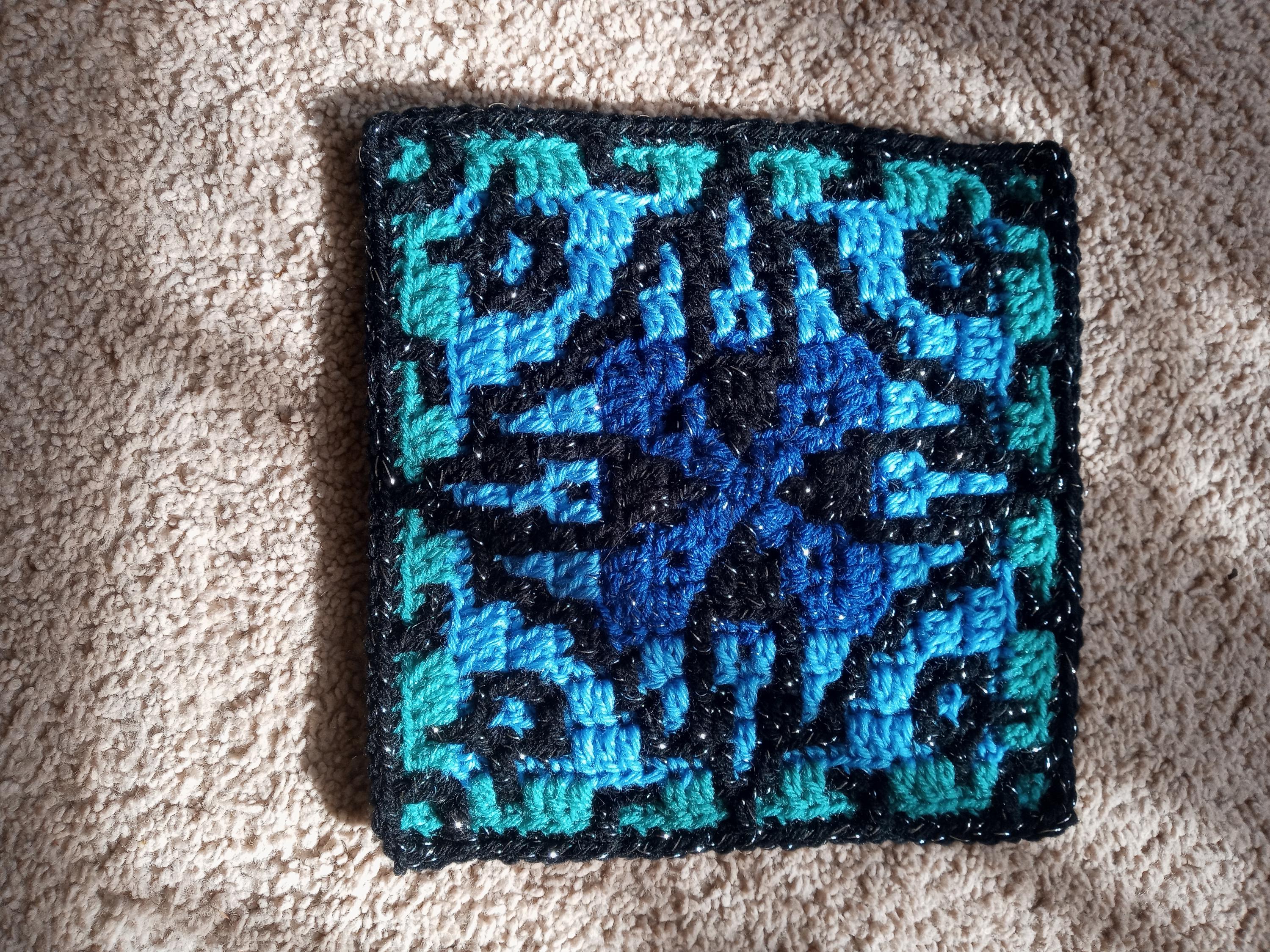 Scrap Yarn Kaleidoscope Mosaic Tiles Crochet Pattern - Etsy