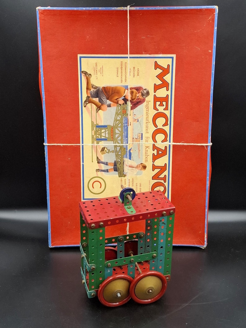 Vintage Meccano No 35A-E Engineering Construction Set for Boys, England ...