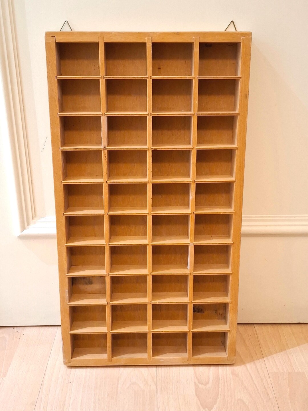 Antique 19th Century Vintage Letterpress Tray Curio Display Wall Decor ...