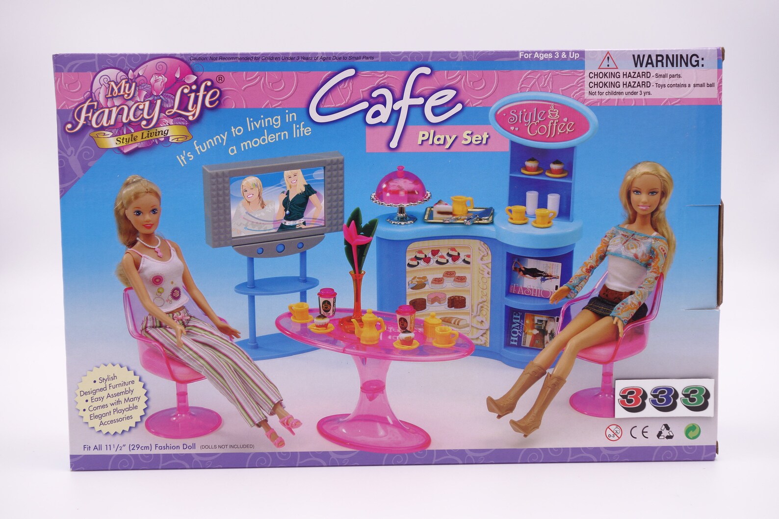 My Fancy Life Cafe Play Set (no. 2918) - Etsy