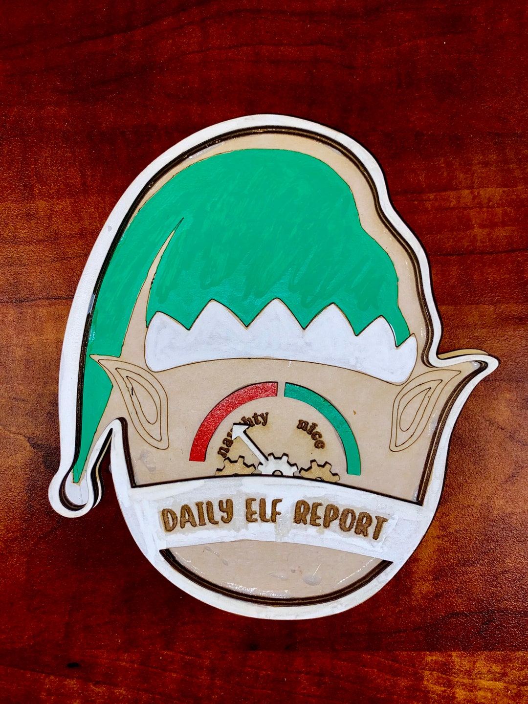 Daily Elf Report SVG File - Etsy