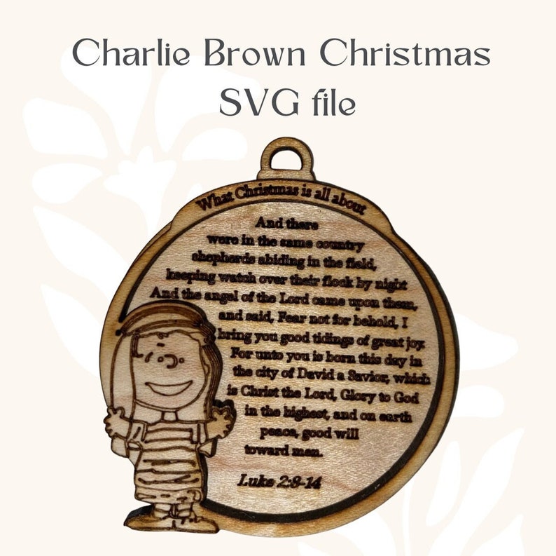 Charlie Brown Christmas SVG File - Etsy