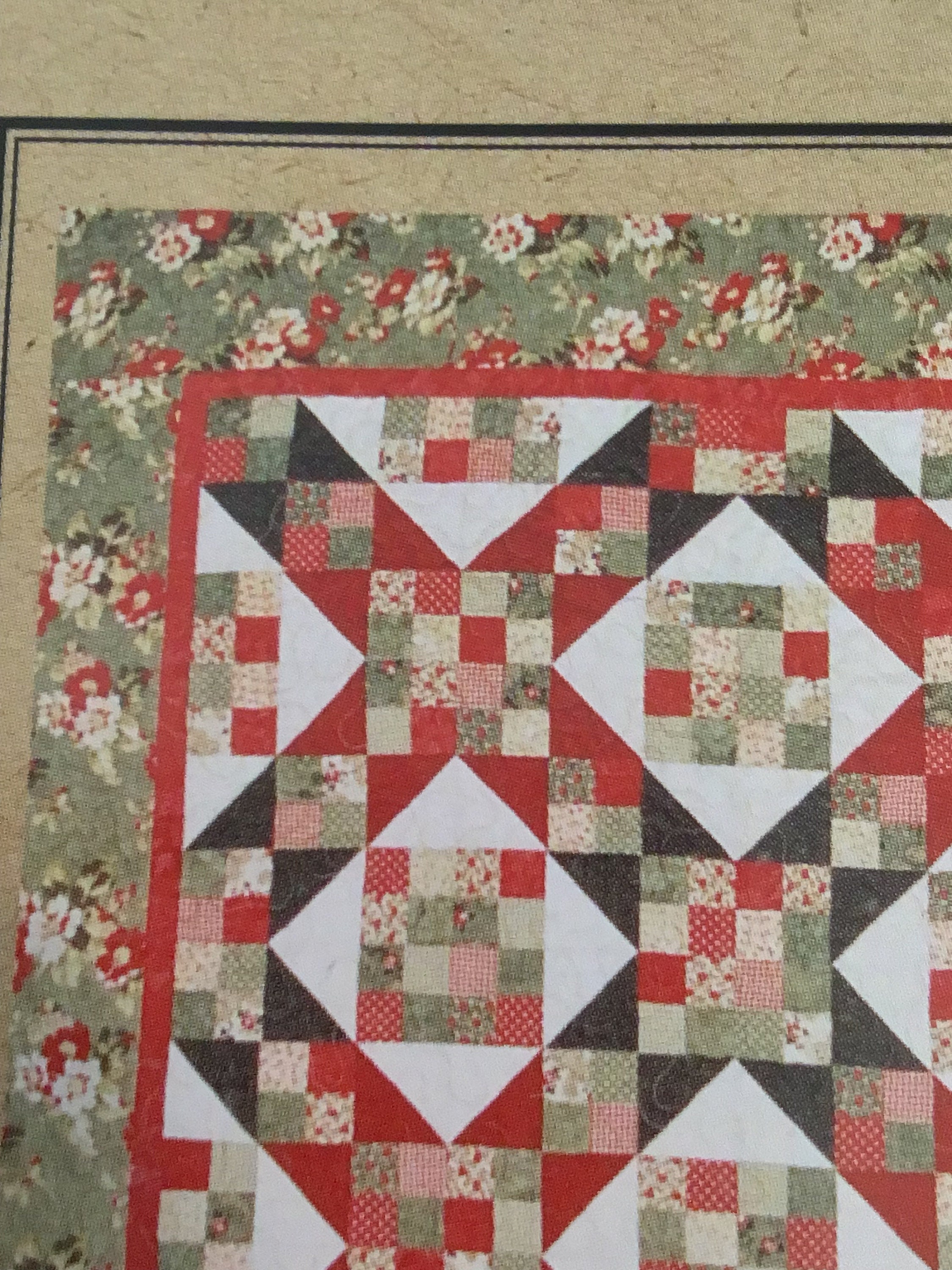Emilys Star Quilt Pattern. Full Queen Size - Etsy