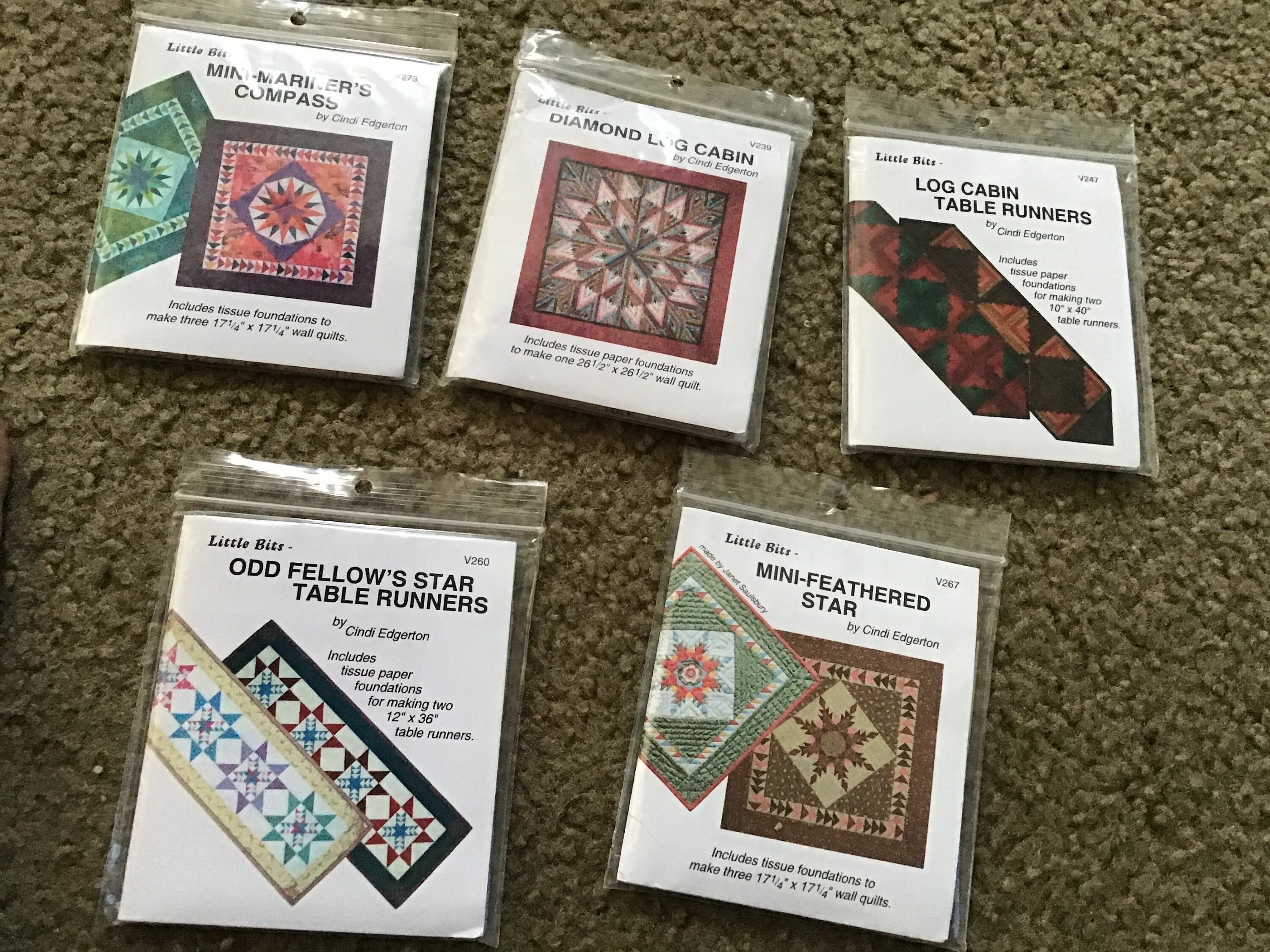 Tulip Bells Table Runner Quilt Pattern by Southwind Designs, NC ...