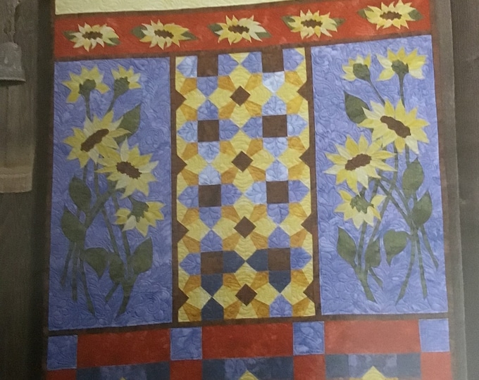 Sunflower Patterns Quilt Pattern by Sonja Taylor & Melinda Snell ...
