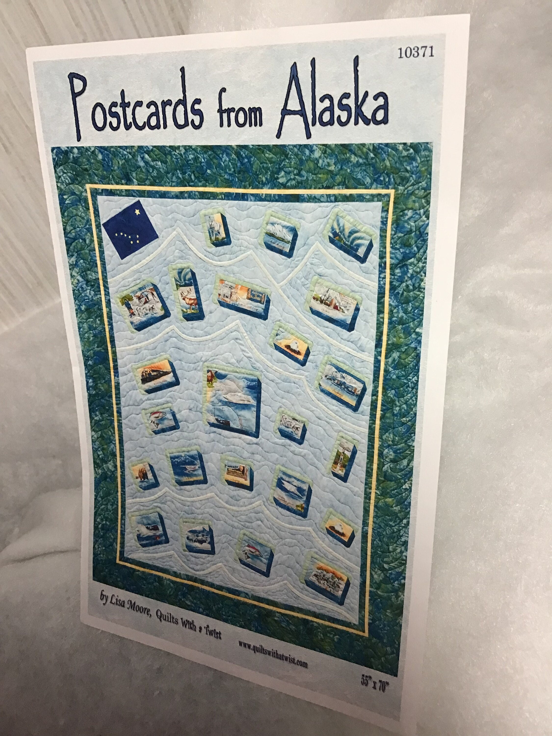 Postcards From Alaska Quilt Pattern. 55x70 - Etsy