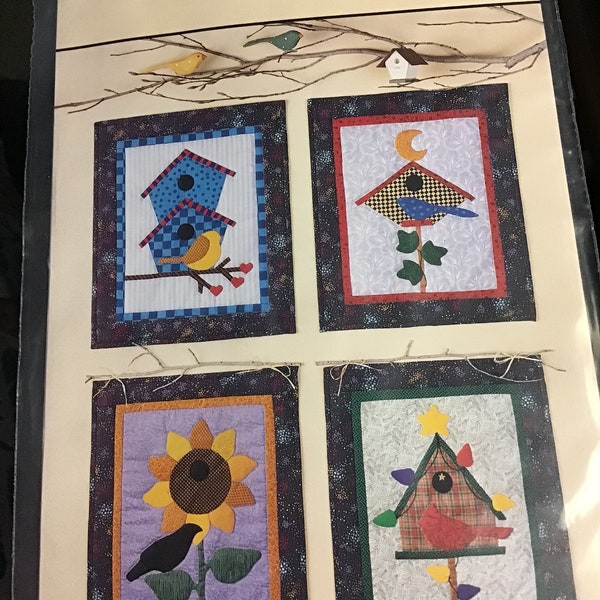 Birdhouse Quilt - Etsy