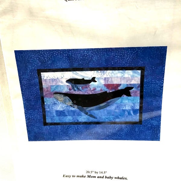 Whale Quilt Pattern - Etsy