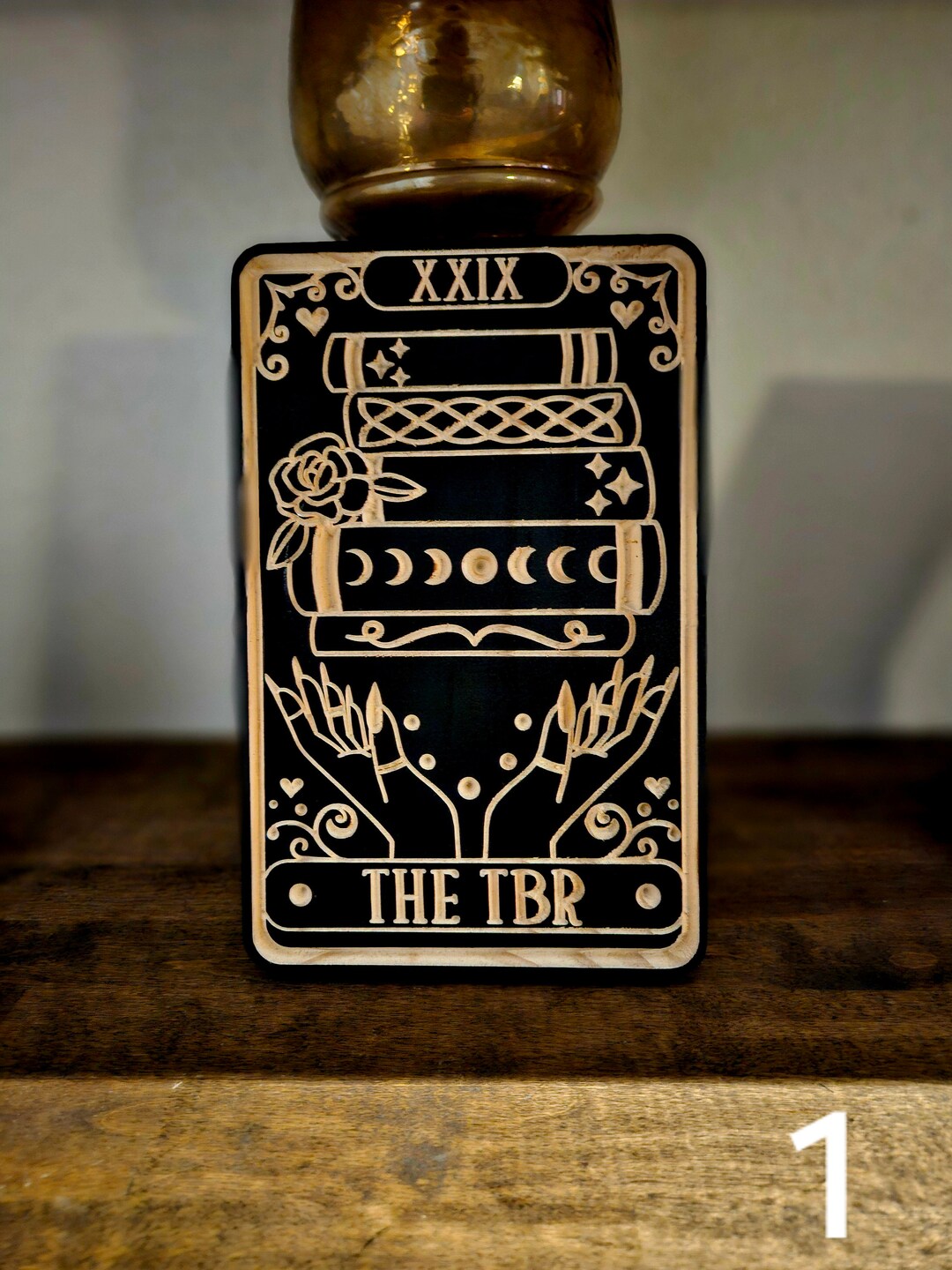 Book Themed Tarot Cards/wood Sign/book/readers/book Nerd/tarot Deck ...