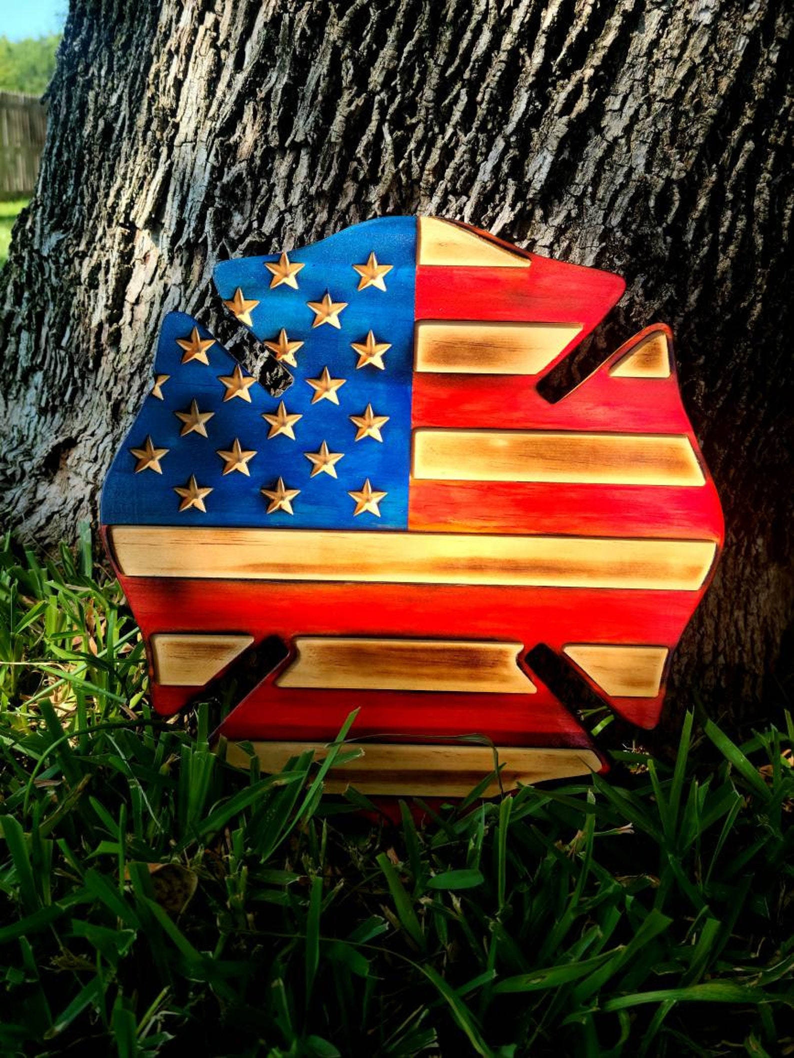 American Flag Firefighter Fireman Cross/maltese Cross. Thin - Etsy