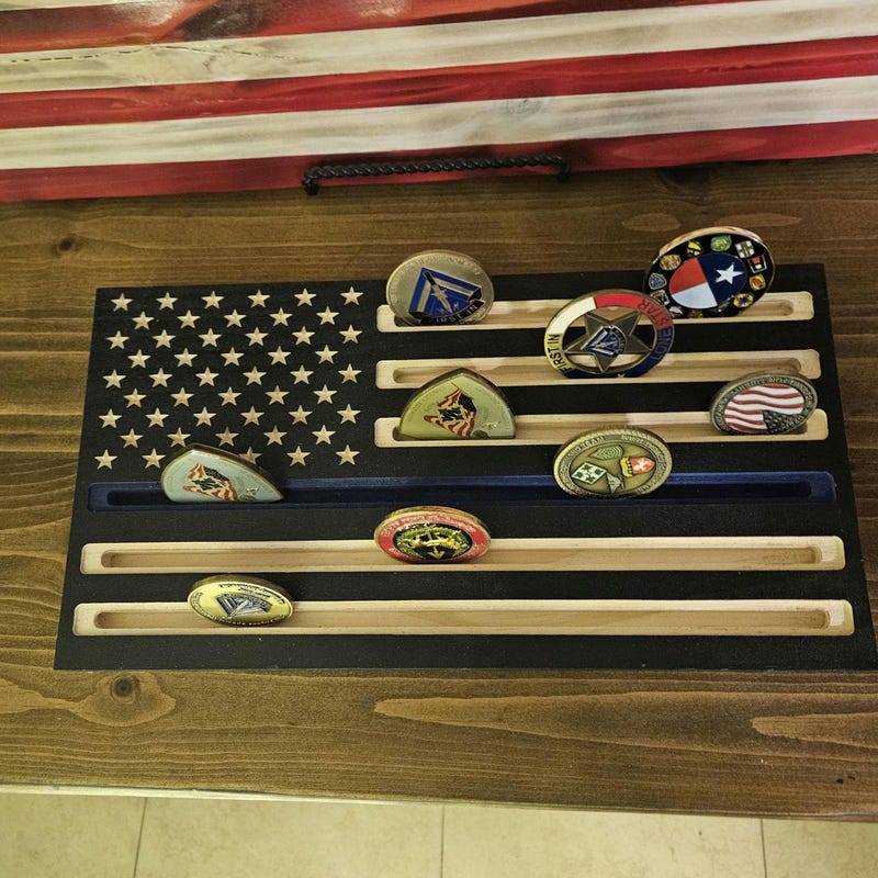 Challenge Coin Holder - Etsy