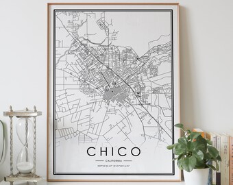 Chico California Print - Etsy