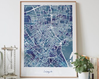 Lafayette Louisiana Wall Art - Etsy