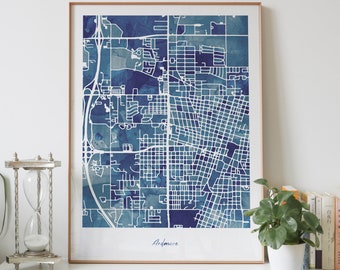 Ardmore Map Art - Etsy