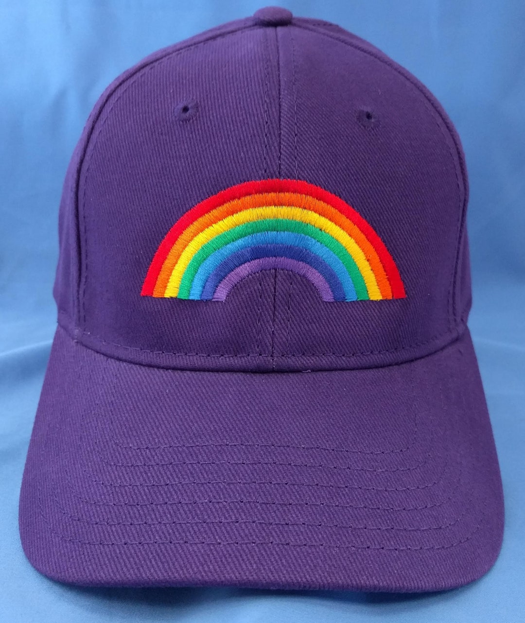 The Purple Rain-bow Cap. in Purple. - Etsy