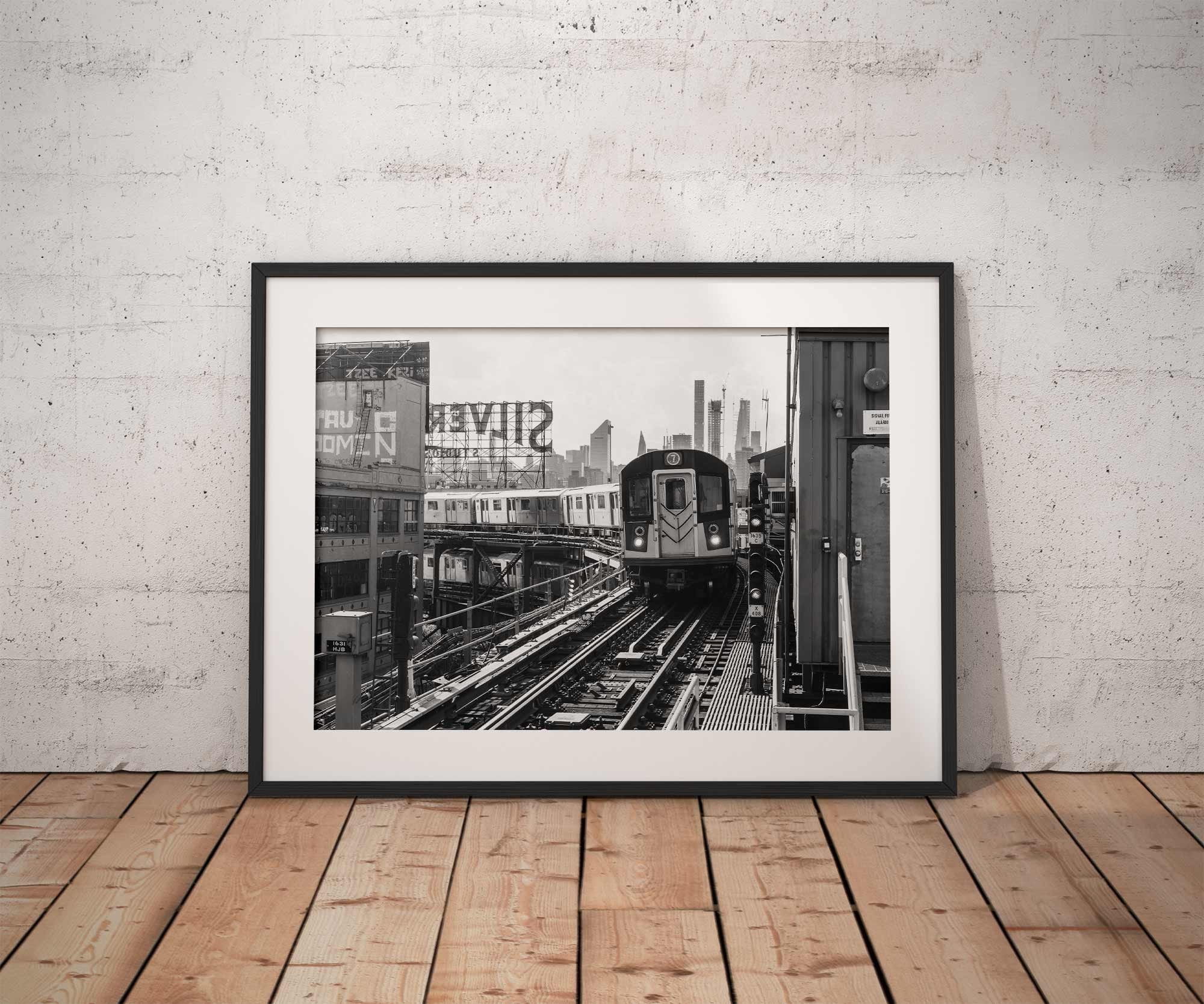 Long Island City Print, Subway Print, 7 Train, New York City Print, New ...